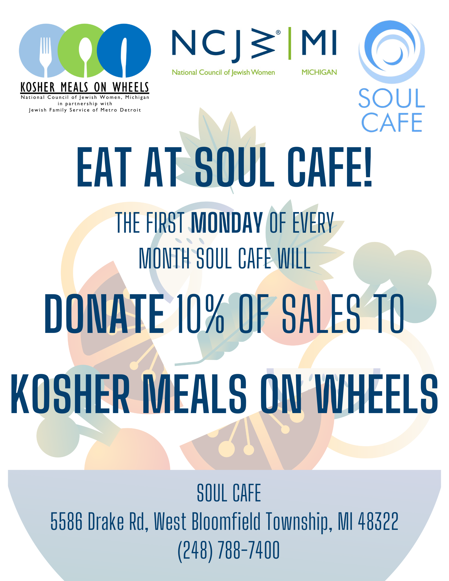 SOUL CAFE - NCJW Michigan - National Council of Jewish Women | NCJW ...